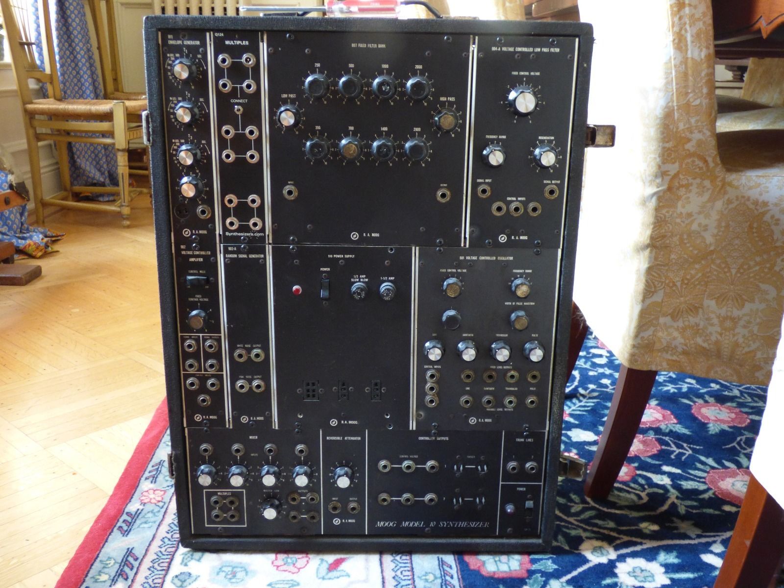 MATRIXSYNTH: R.A. Moog Modular Model 10 Analog Synthesizer