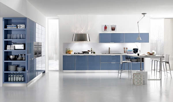 Fotos Cocinas de Color Azul - Colores en Casa