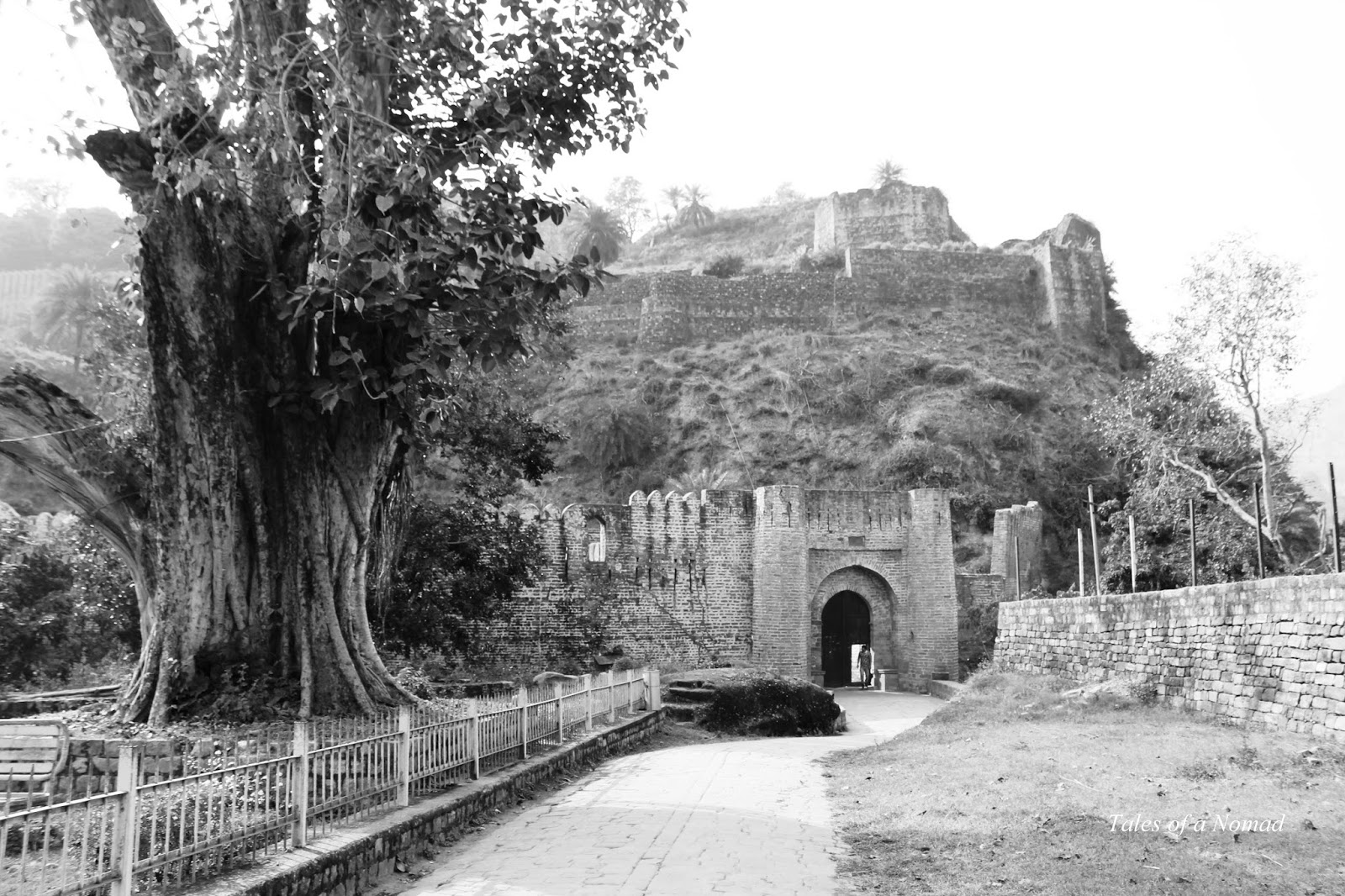 Tales Of A Nomad: Kangra Fort- The Oldest Fort in India