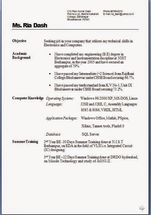how to write bio data
