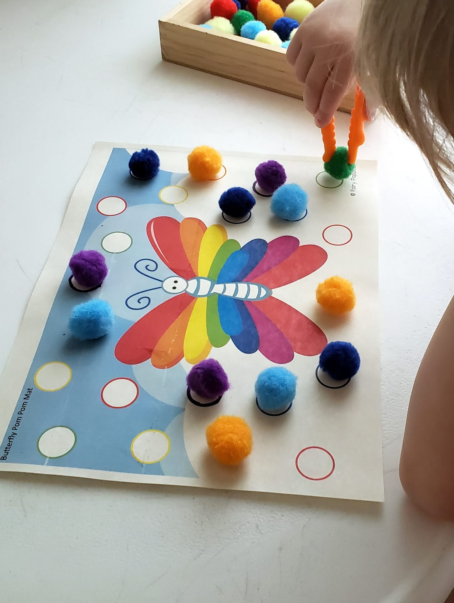 Mom's Tot School: Preschool: Caterpillars + Butterflies
