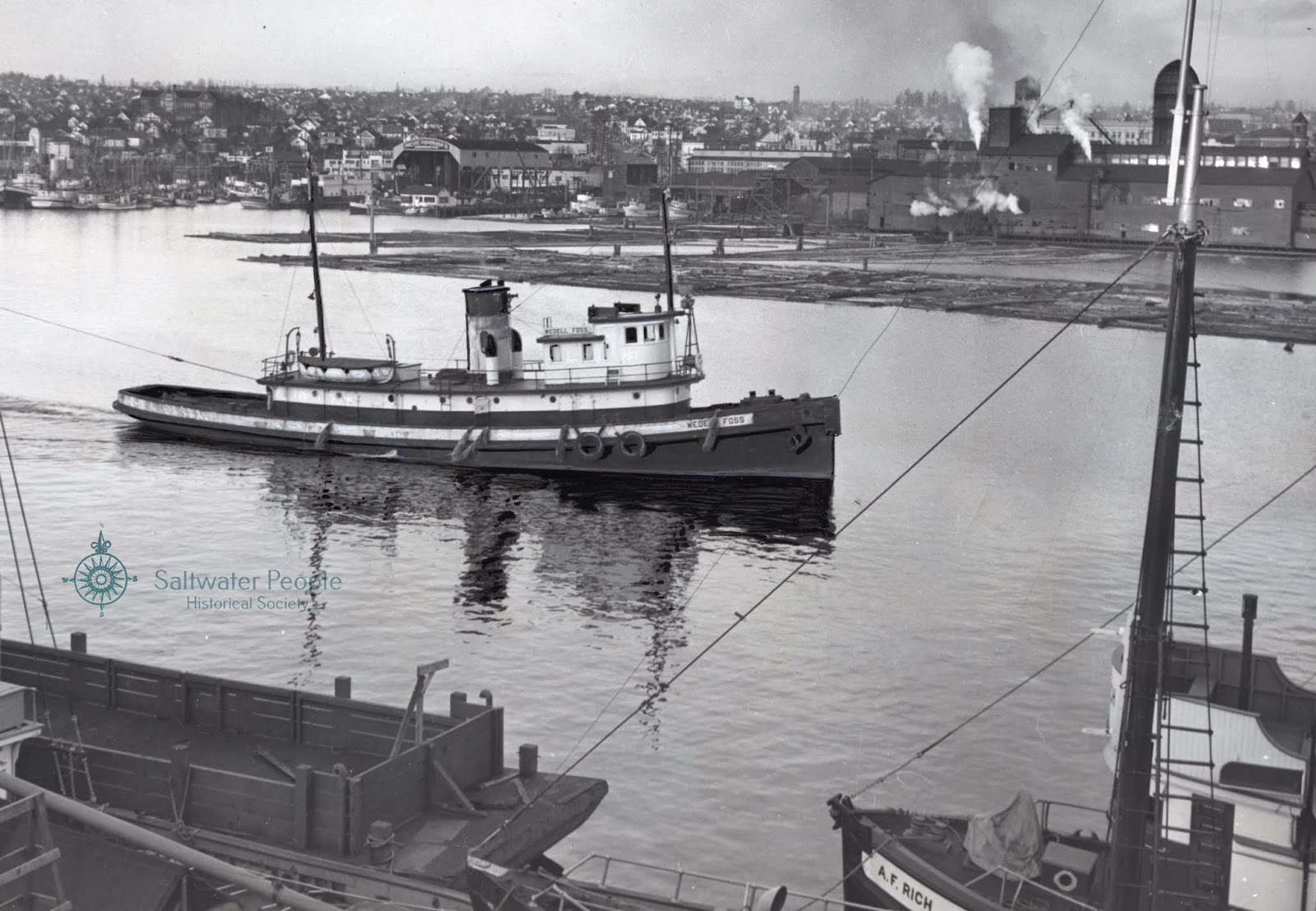 Saltwater People Log: TUG RACING 1951