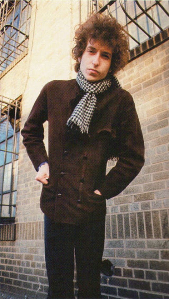 Bob Dylan Young Color