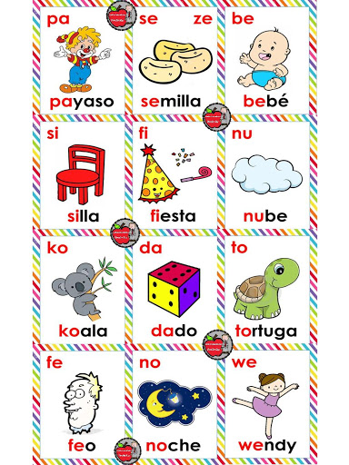 LOTERÍA DE SÍLABAS