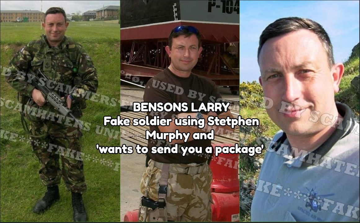 ScamHaters United .. Visit us also on Facebook and Instagram : Military ...