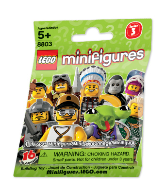 LEGO Minifigure Series packaging - is there a rule in a colour ...
