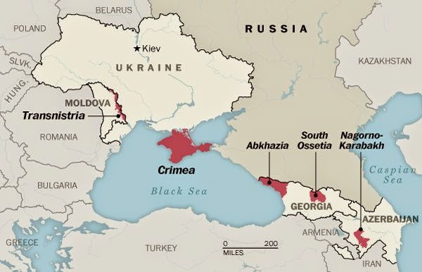 Flags of Abkhazia and South Ossetia - two of only three entities that ...