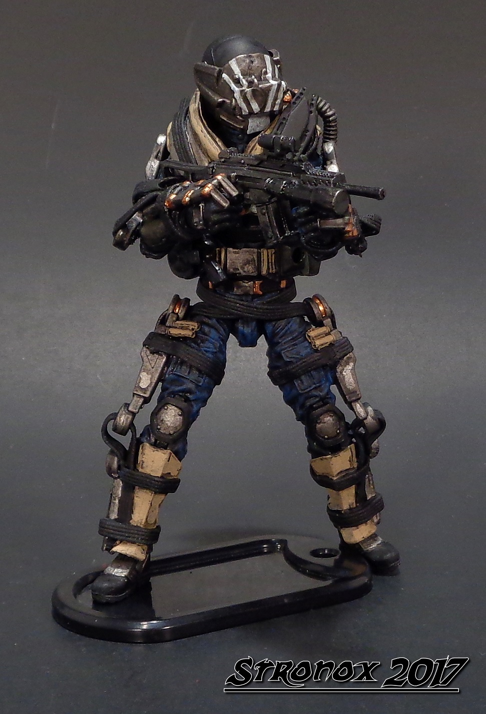 Stronox Custom Figures: Future Soldier: Exo-Skeleton Rig