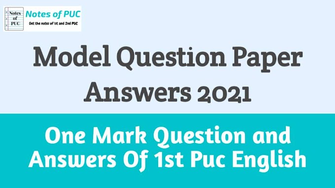 2nd Puc English To The Foot From Its Child One Mark Important 2nd-puc-english-to-the-foot-from-its-child-one-mark-important