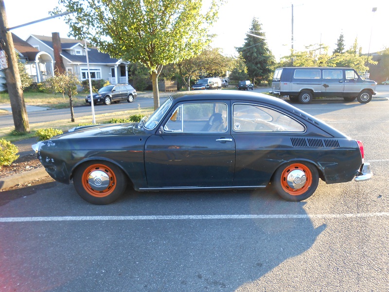 Seattle's Parked Cars: 1970 VW Type 3 Fastback