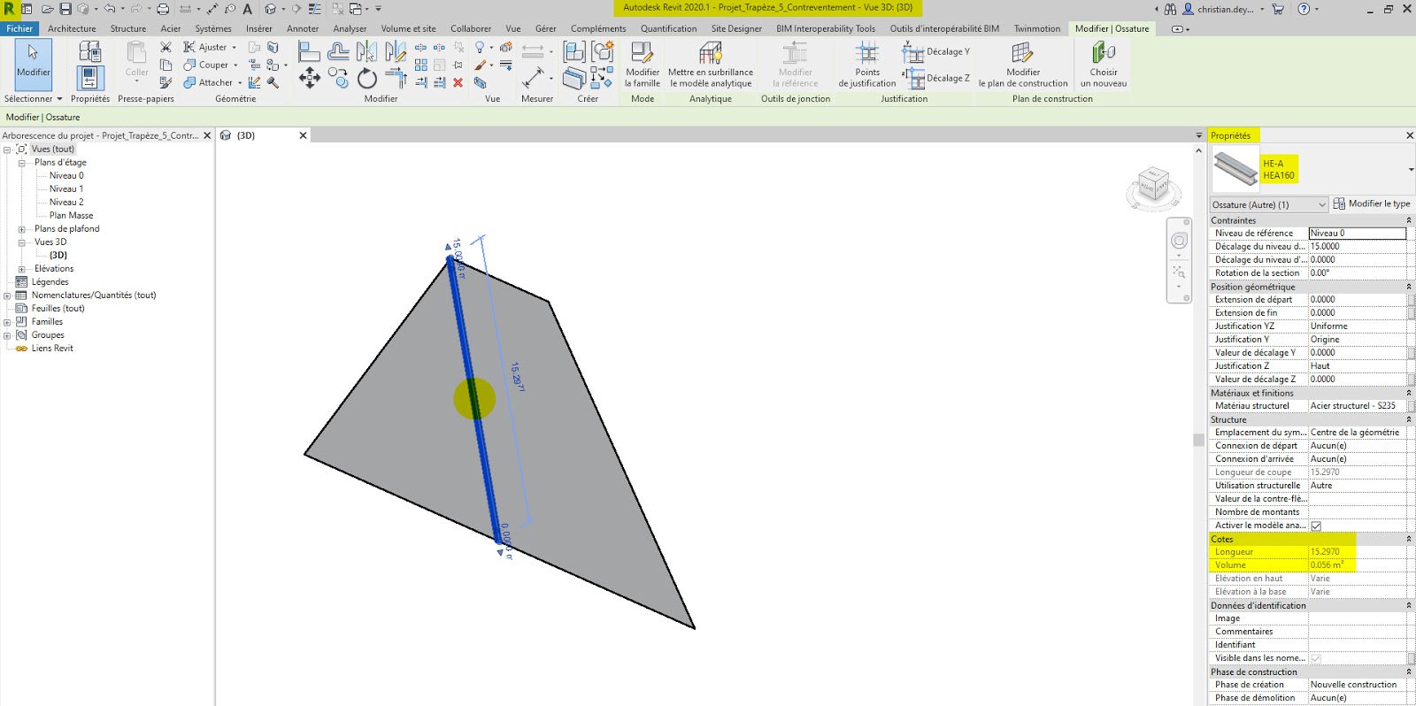 Revit-Mémo: Revit 2020_Dynamo_Charpente métallique_1er tuto Dynamo pour ...