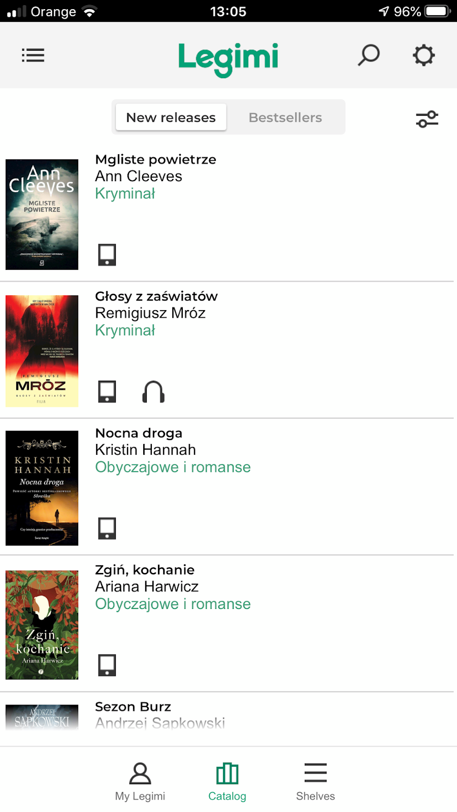 Mały wielki test Legimi i Empik Go ~ Z piórem wśród książek