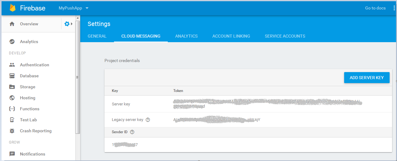 ASP.NET / ASP.NET Core: Ionic : Push Notifications using Firebase Cloud ...