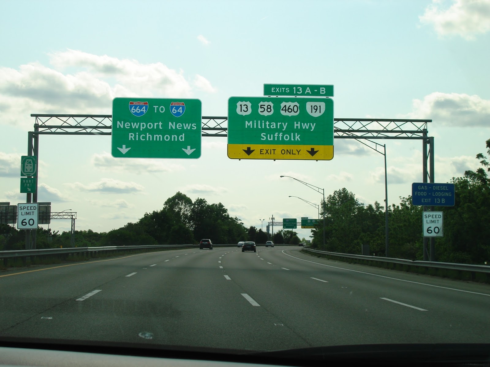 Luke's Signs: Interstate 64, Interstate 264, & I-664 - Chesapeake, VA