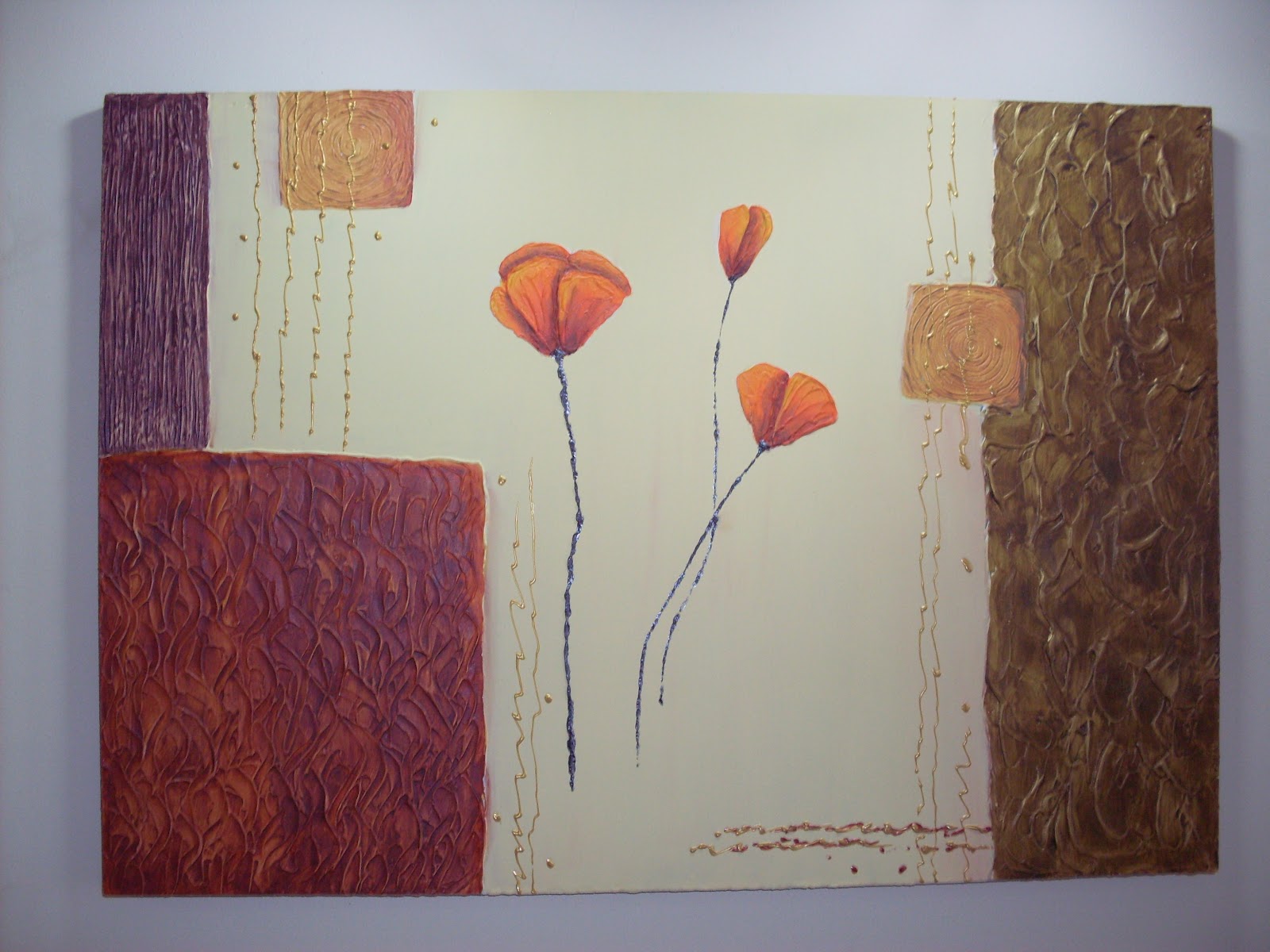 PINTURAS EN RELIEVE CLAUDIA: marzo 2012