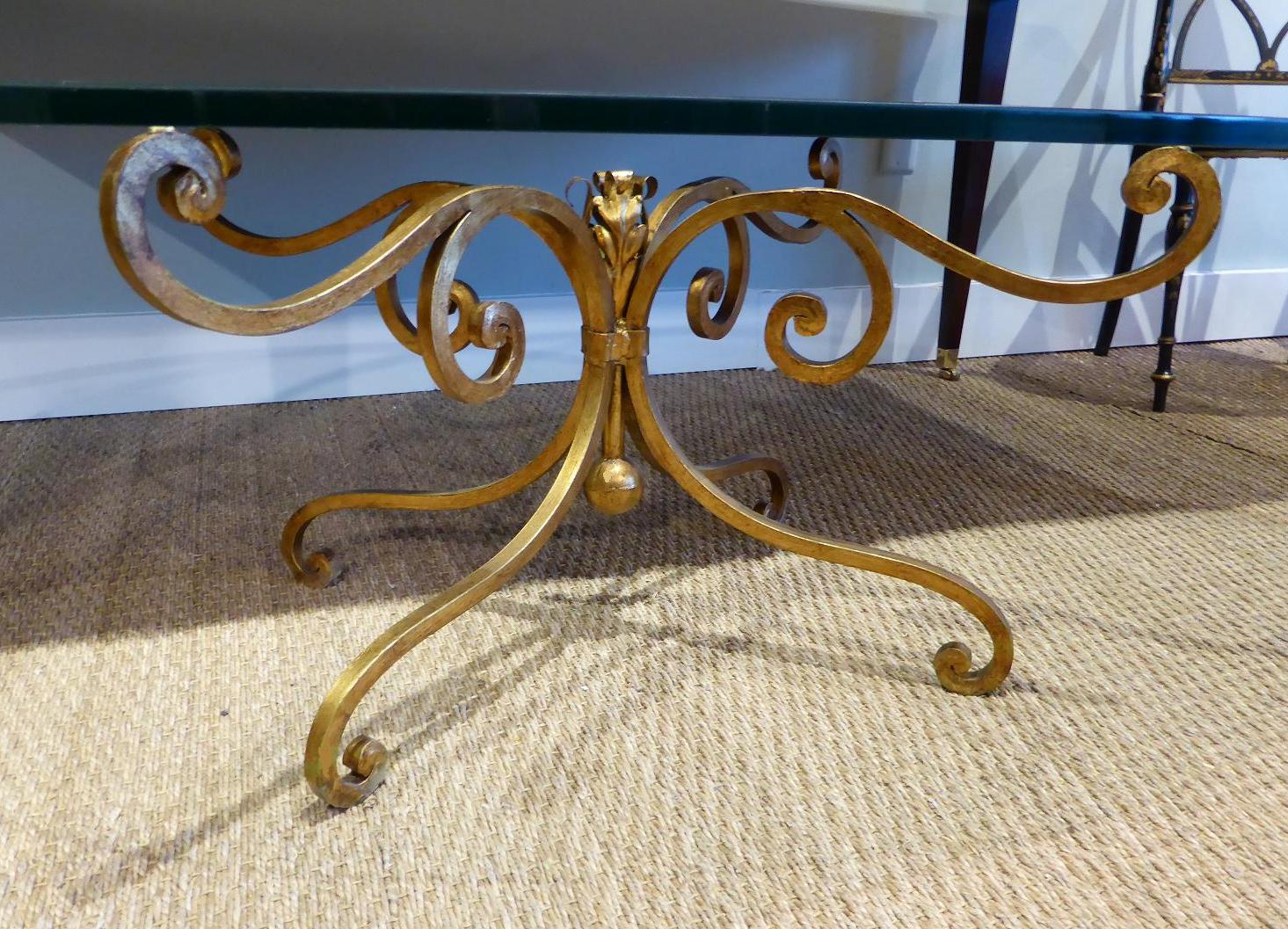 MICHAEL THOMAS : Italian Scroll Coffee Table