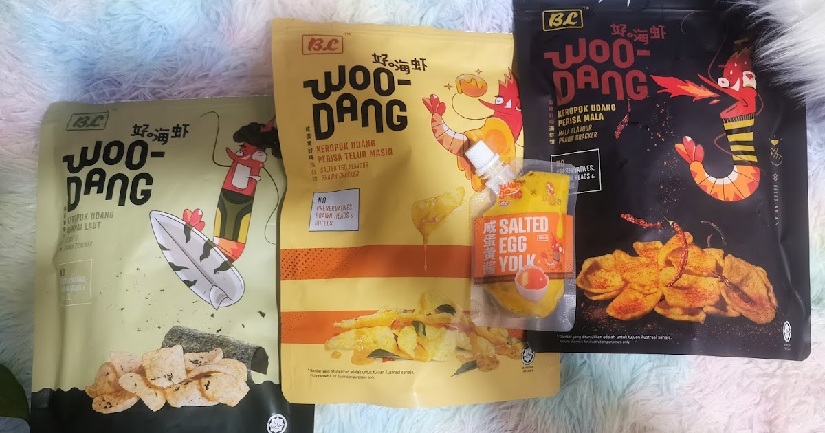 Woo-Dang Releases Three New Flavors - Salted Egg, Mala and Seaweed ...