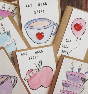 crafty with a cause: Handmade Greeting Cards for Meals on Wheels