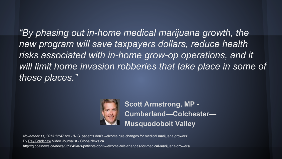 E-122 Cannabis Petition - Royal Commission on Cannabis: Scott Armstrong ...