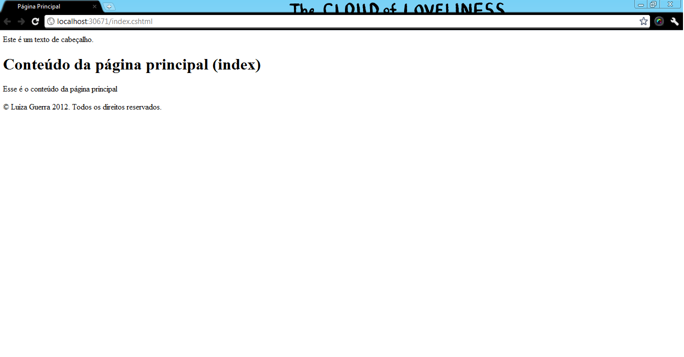 Tutorial Programação Web Aspnet Com Razor Syntax Parte 2 Capítulo 3 Criando Blocos