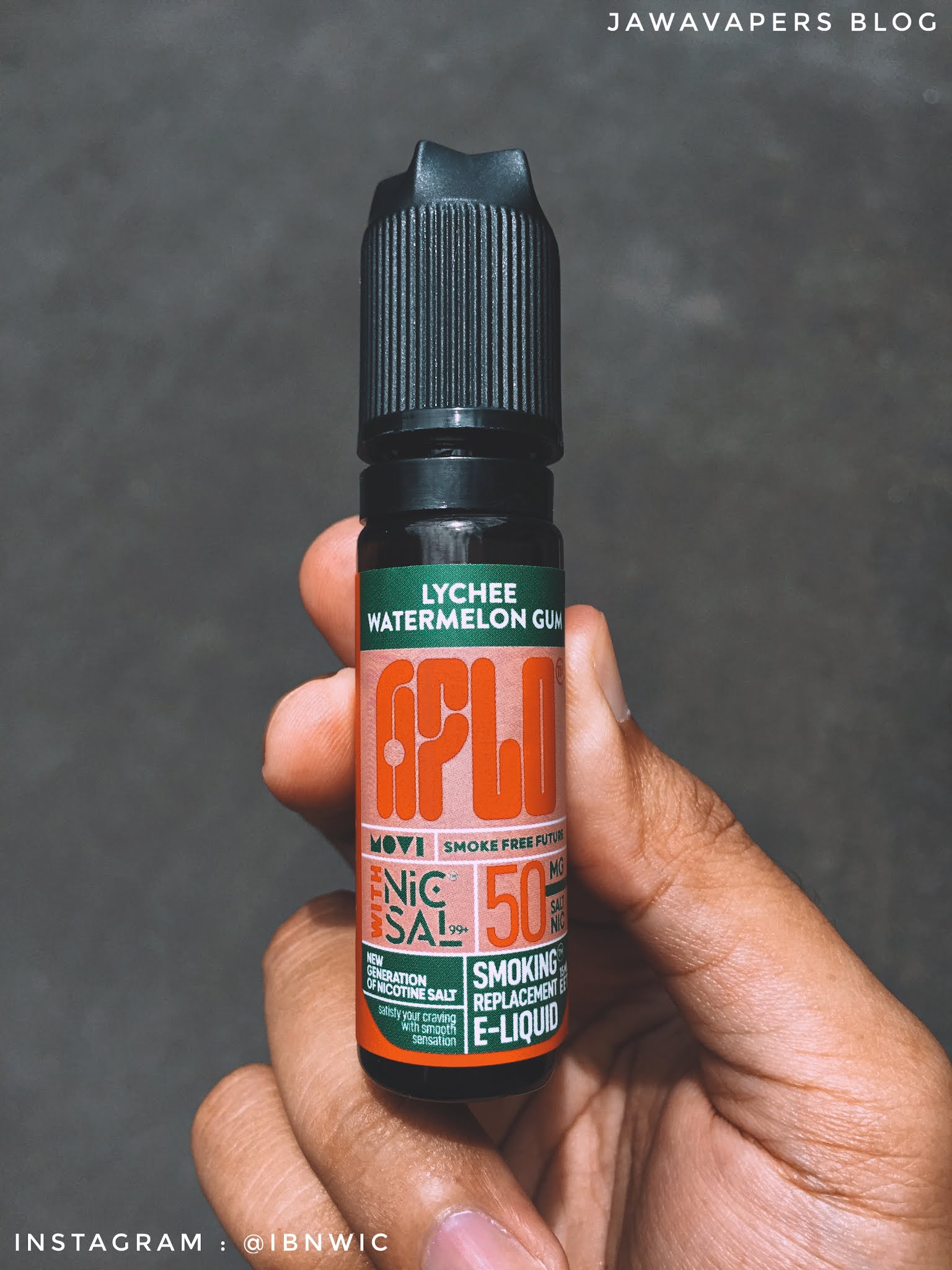 REVIEW AFLO LYCHEE WATERMELON GUM NIC SAL99+ 50MG by MINISTRY OF VAPE ...