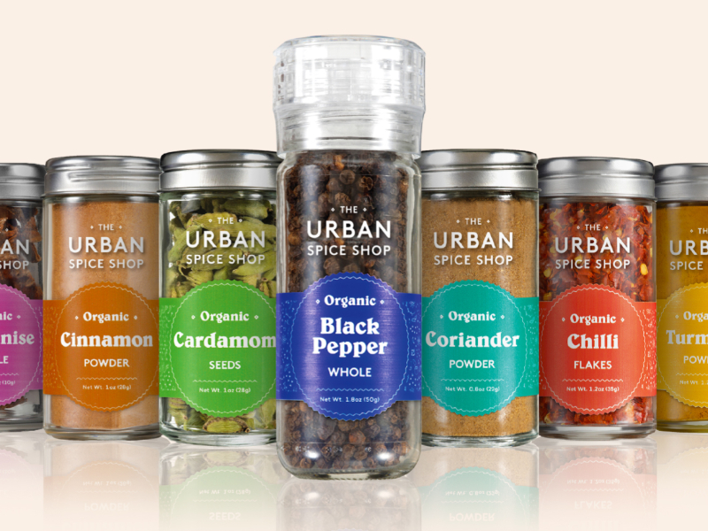 The Urban Spice Shop Retail Range – Packaging Of The World