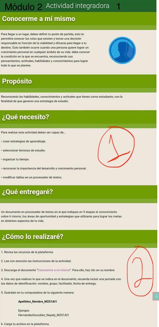 Sirena Copo Line: Actividad integradora 1 Conocerme a mí mismo Módulo 2 Sirena Copo Line: Actividad integradora 1 Conocerme a mí mismo Módulo 2