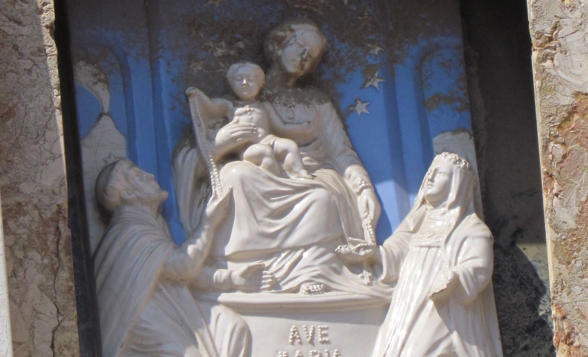 Tabernacoli italiani: Ponsacco. Madonna del Rosario e San Domenico di ...