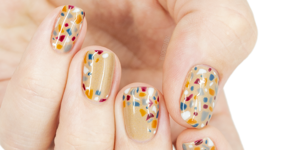 Terrazzo Tiles - Nailed It | The Nail Art Blog