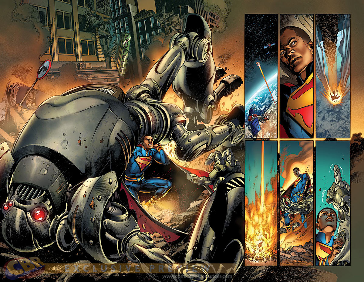 DC Geek House: Biografías: ¿QUIEN ES CALVIN ELLIS? EL SUPERMAN DE TIERRA 23