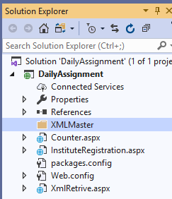 Create XML format of your existing Database Table and Show on GridView ...