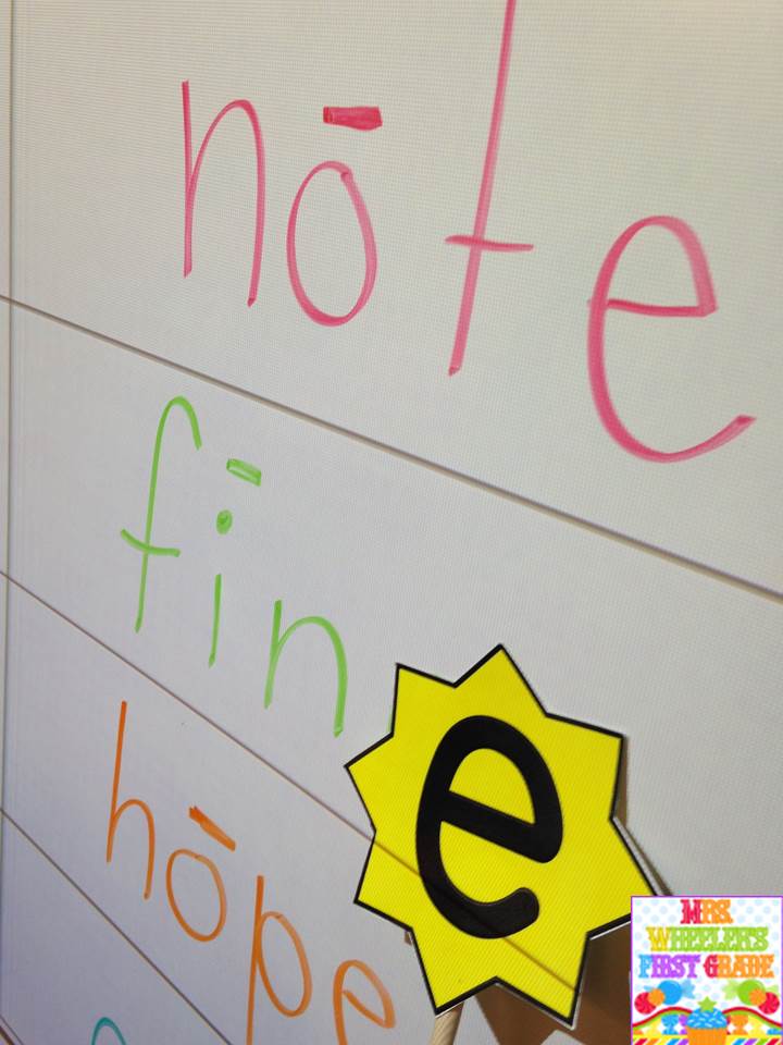 Mrs. Wheeler's First Grade Tidbits: Silent E