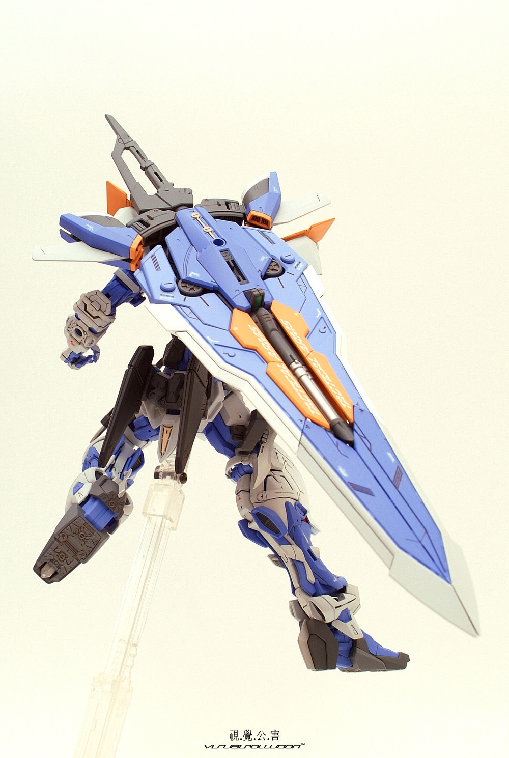 GUNDAM GUY: MG 1/100 Gundam Astray Blue Frame 2nd Revise - Painted Build