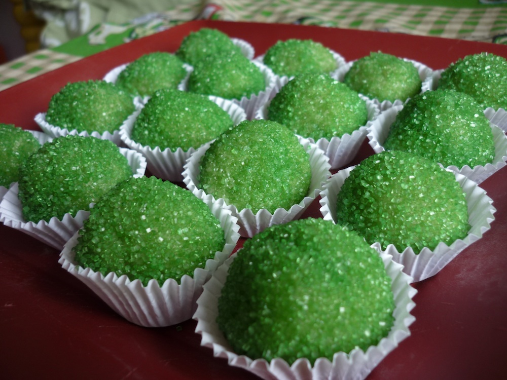Tudo de tudo.: Brigadeiro Verde
