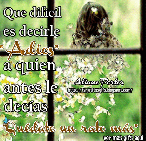 Tarjetitas en Gifs: adios