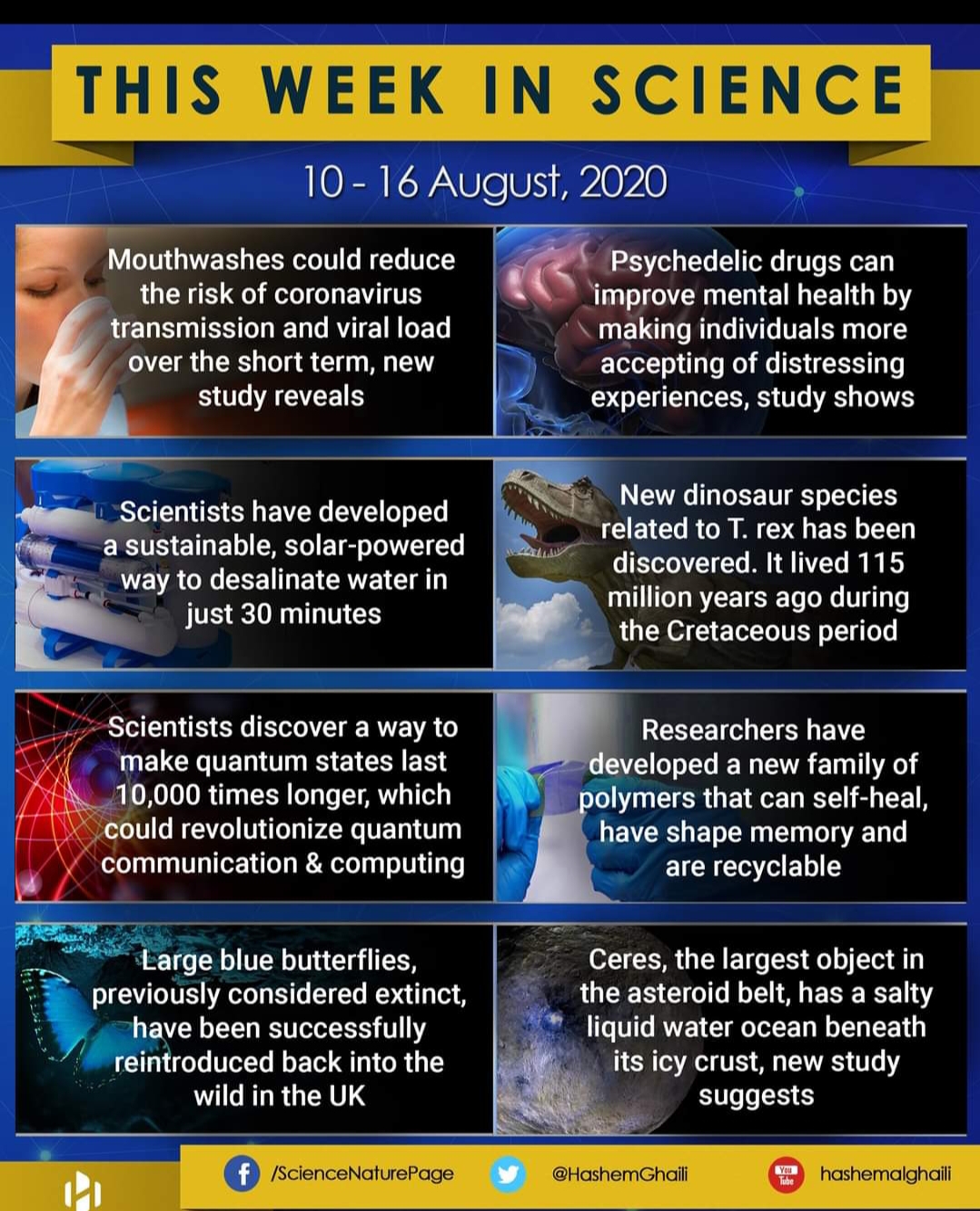 SVC ZOOLOGY : THIS WEEK IN SCIENCE