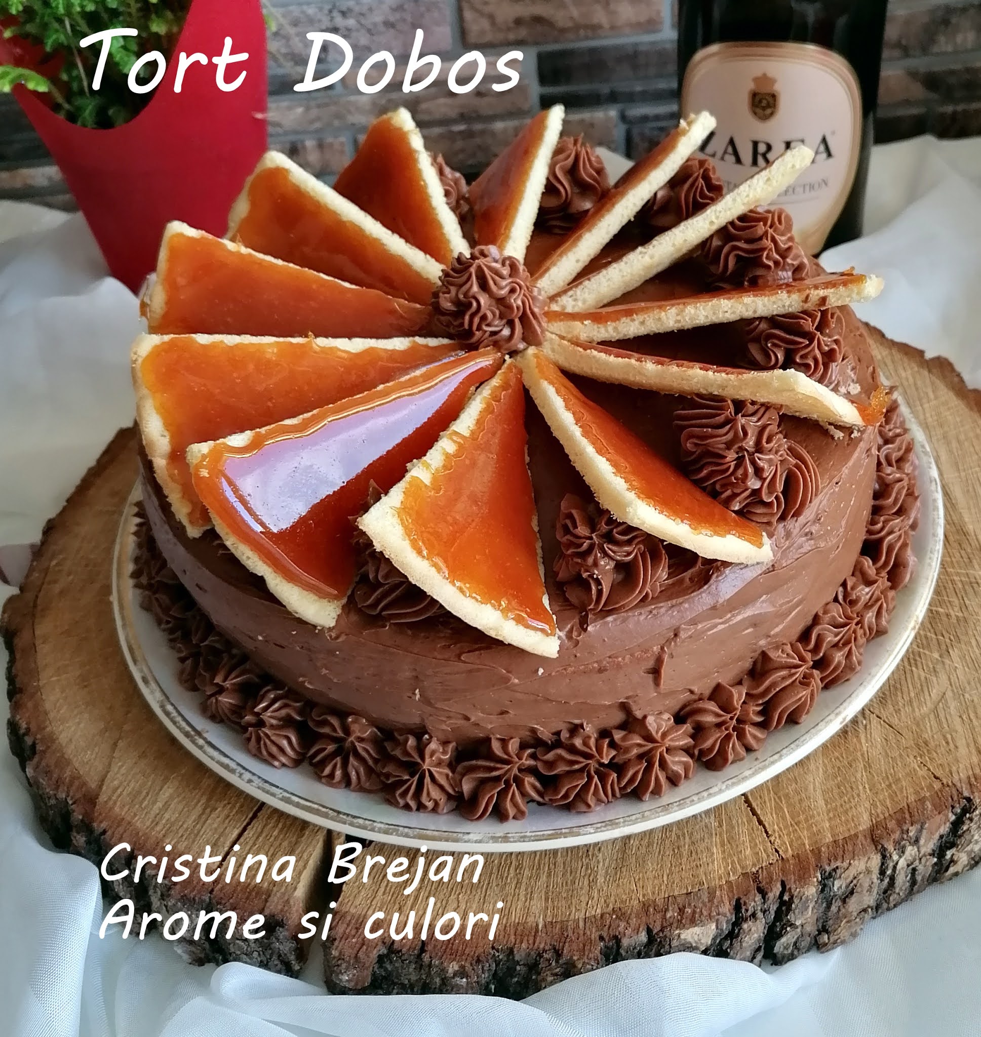 Arome si culori : Tort Dobos original