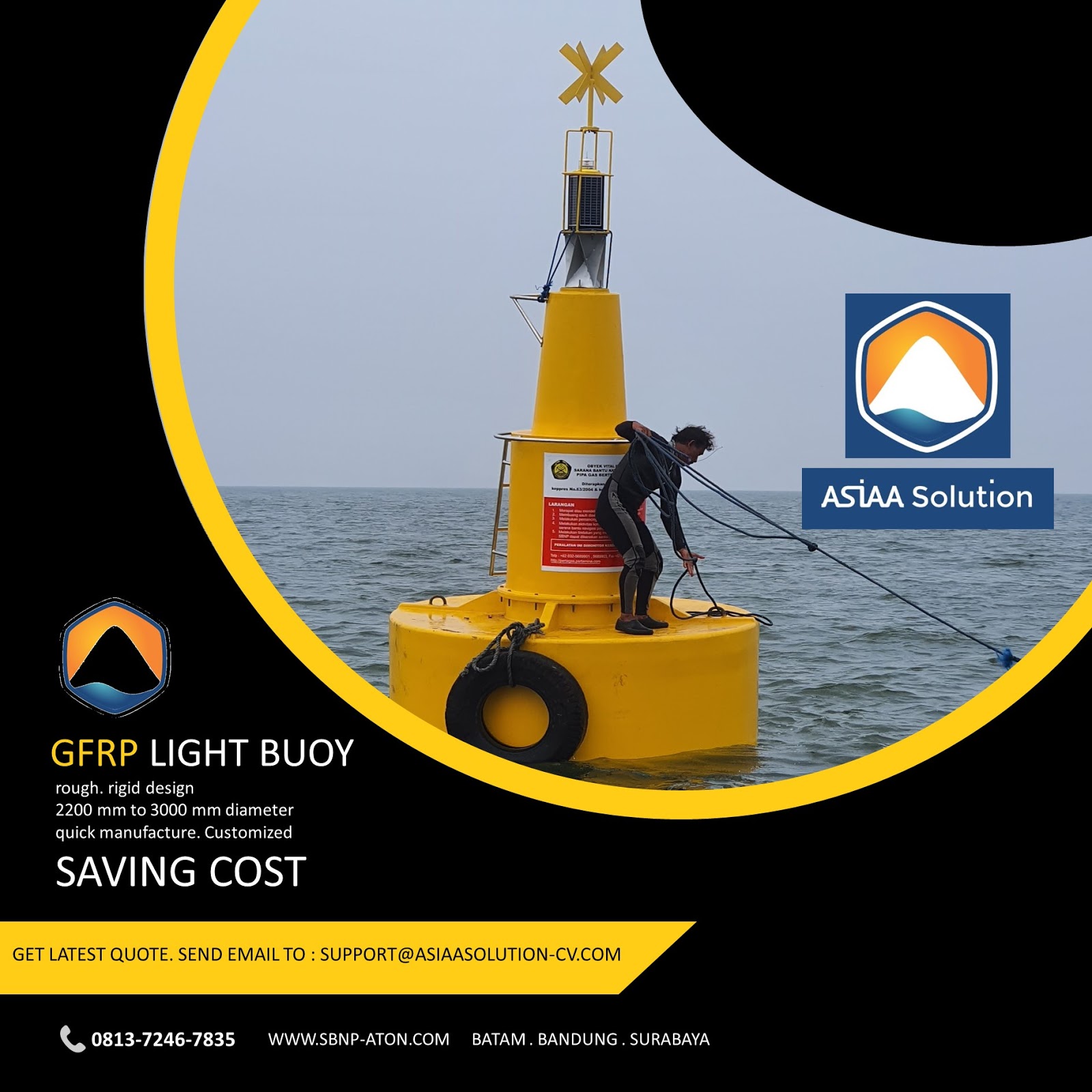 Lampu Navigasi untuk semua aplikasi: Pelampung Tanda Khusus / Special ...