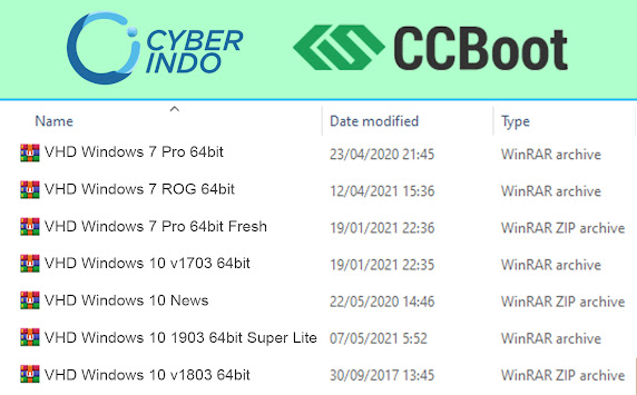 Image Diskless Cyberindo dan CCboot All Mobo - AFANDI PRO