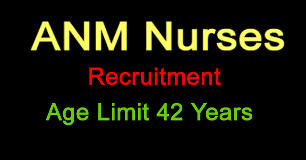 ANM Nurses Recruitment