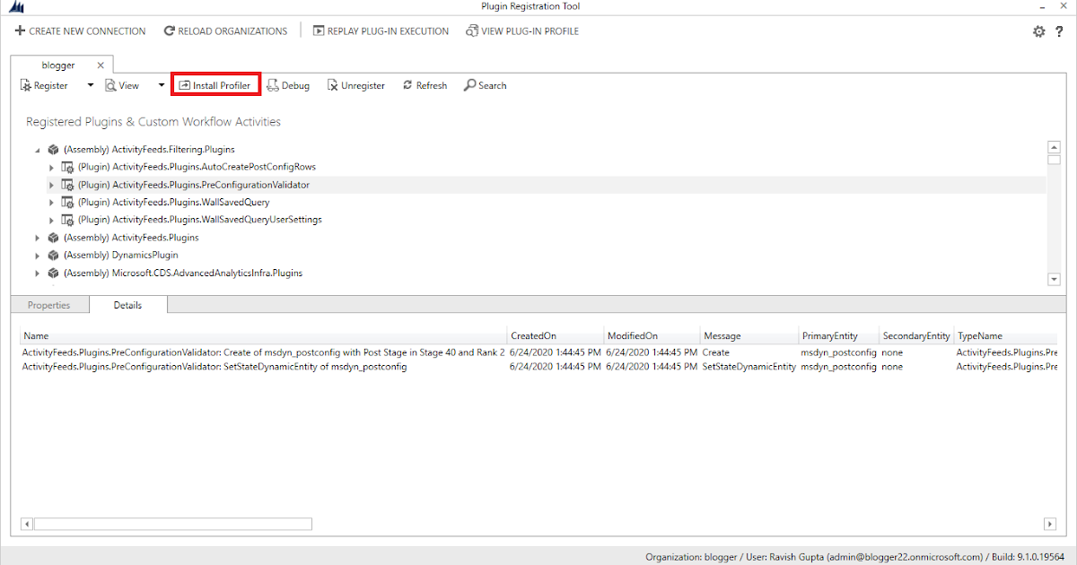 Plugins in Dynamics 365 : Part 7