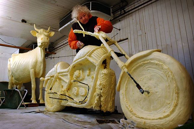 Artist of the day: Artist of the day, August 31: Norma Lyon "The Butter ...