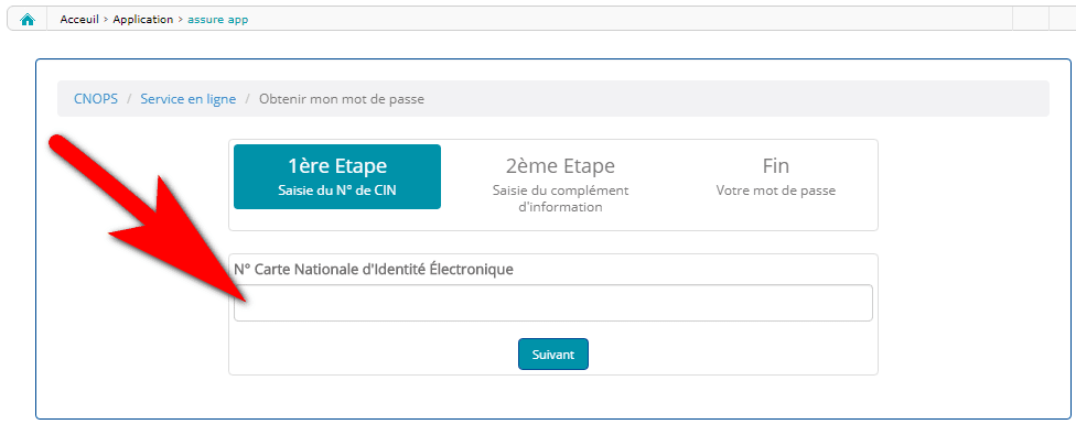 cnops identification mot de passe 2024 - Ma-Gov