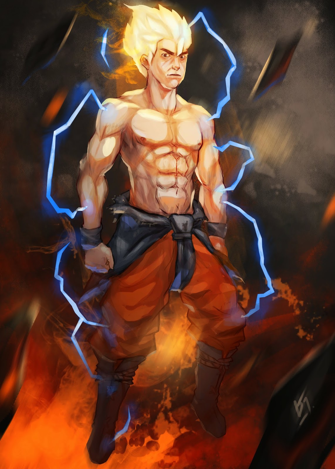 ChaAnimationArtWork: Goku