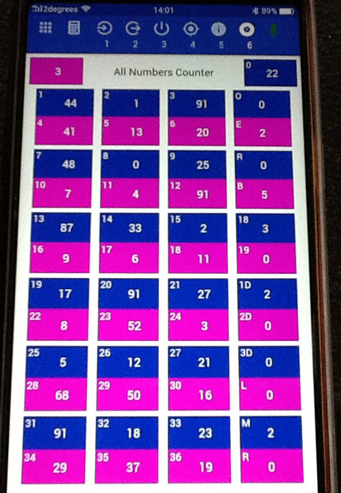Roulette Cold Numbers App