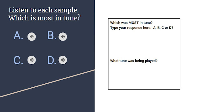 Orchestra Classroom: Listening Test for Beginning String Orchestra Students