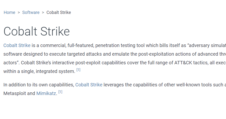 Cyber Security Technology : Hunting Cobalt Strike Beacons with Memory ...