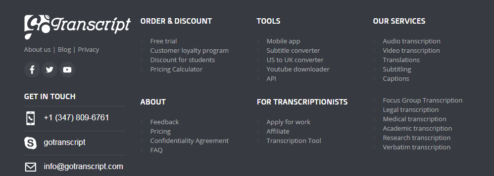 online job: Joining Process Gotranscript