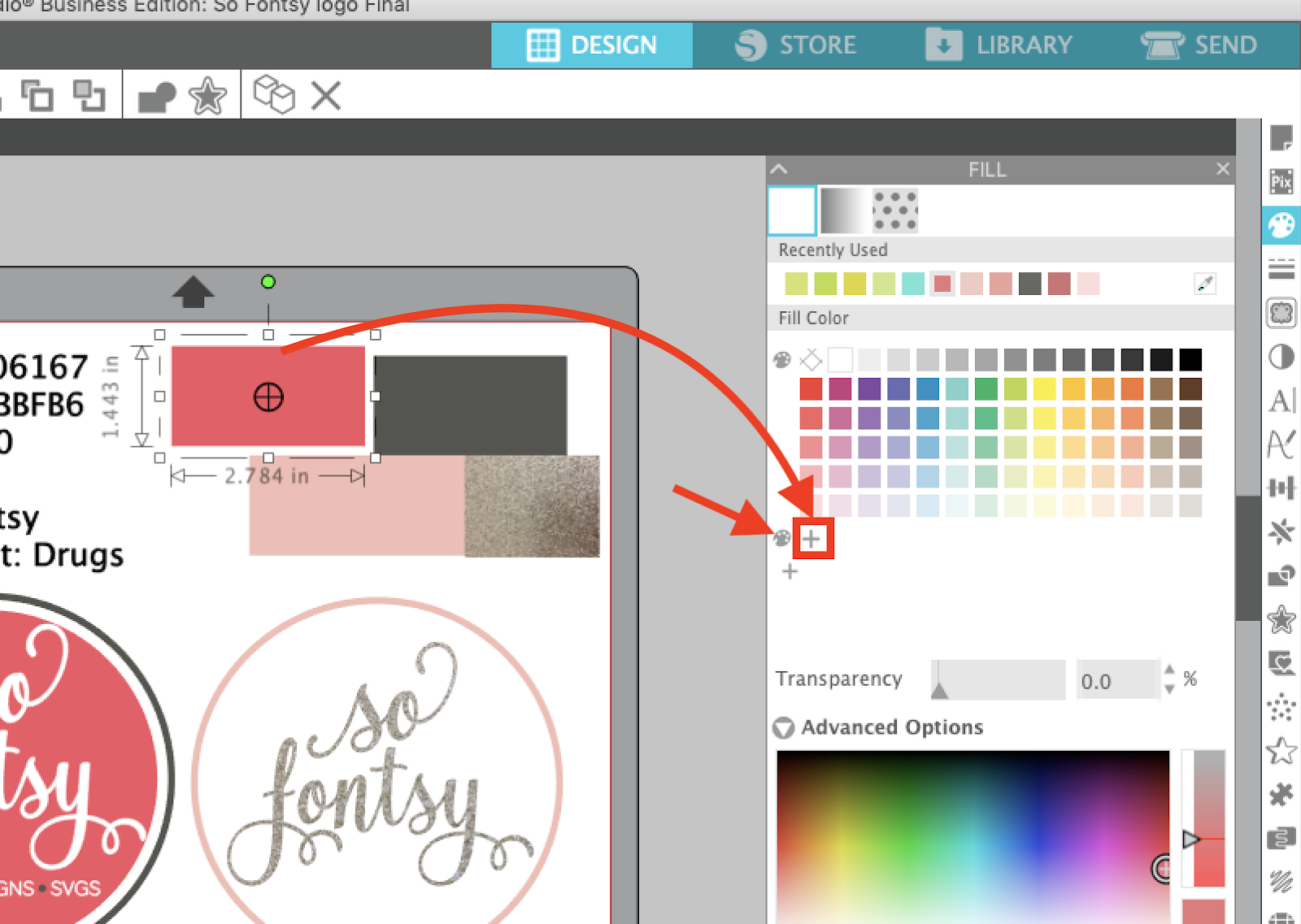 How to Create and Save Custom Color Palettes in Silhouette Studio (V4.3 ...