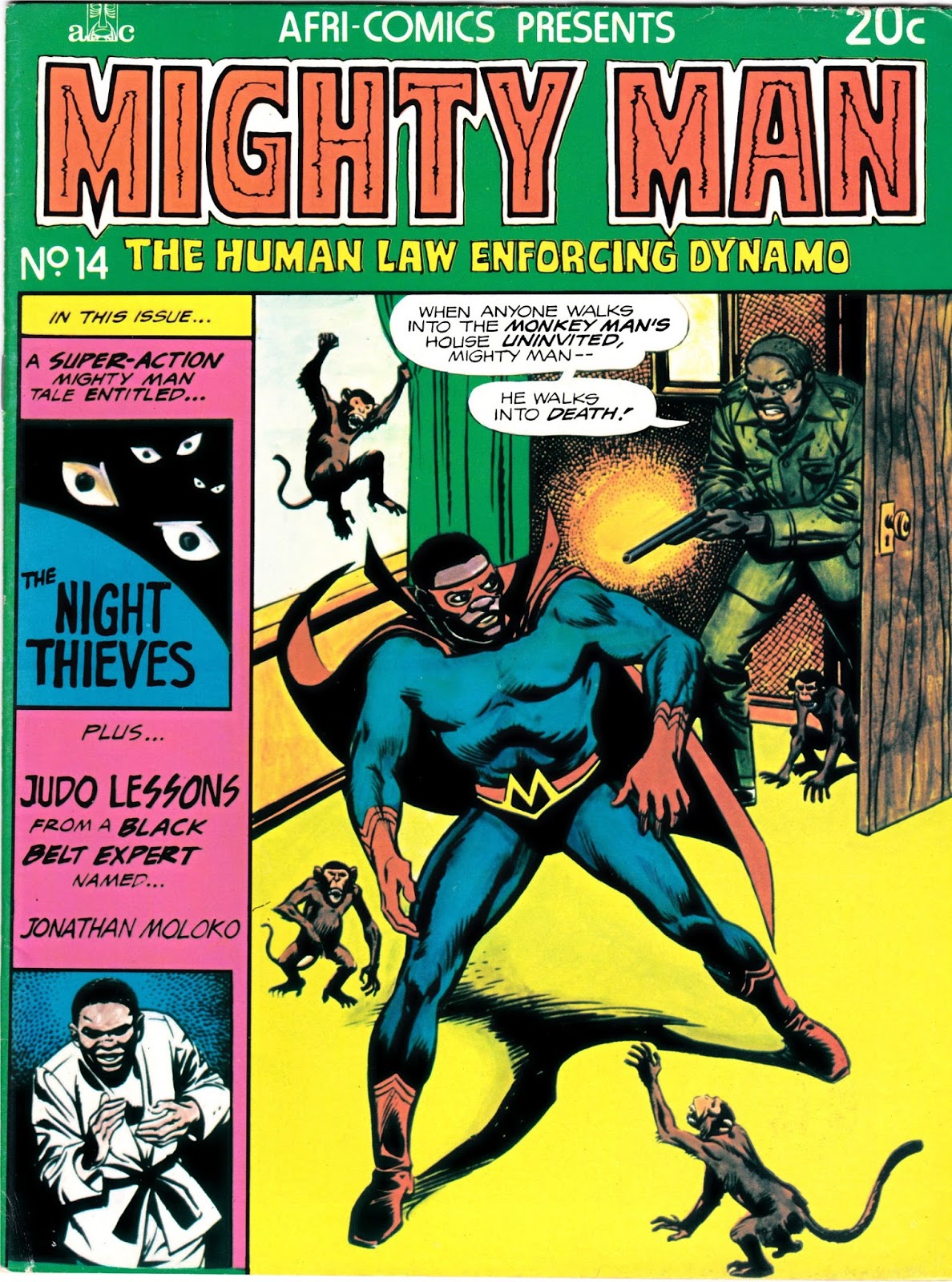 South African Comic Books: Afri-Comics Mighty Man 14